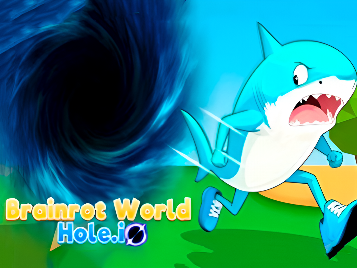 Brainrot World Hole.io 🕹️ Žaisk internete svetainėje SGameS