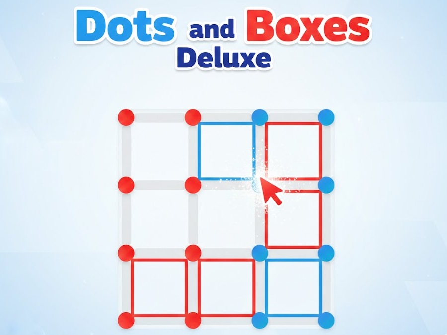 Dots and Boxes Deluxe 🕹️ Žaisk internete svetainėje SGameS