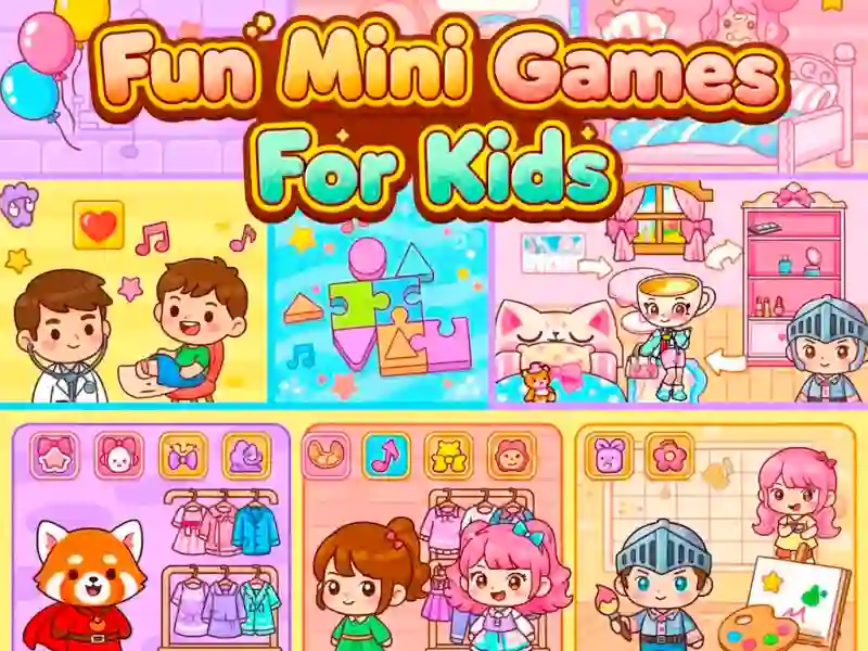 Fun Mini Games For Kids 🕹️ Žaisk internete svetainėje SGameS